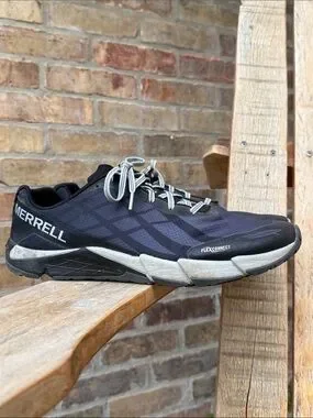 Merrell | Shoes | Merrell Bare Access Flex Men Size 15 Black Minimalist ...